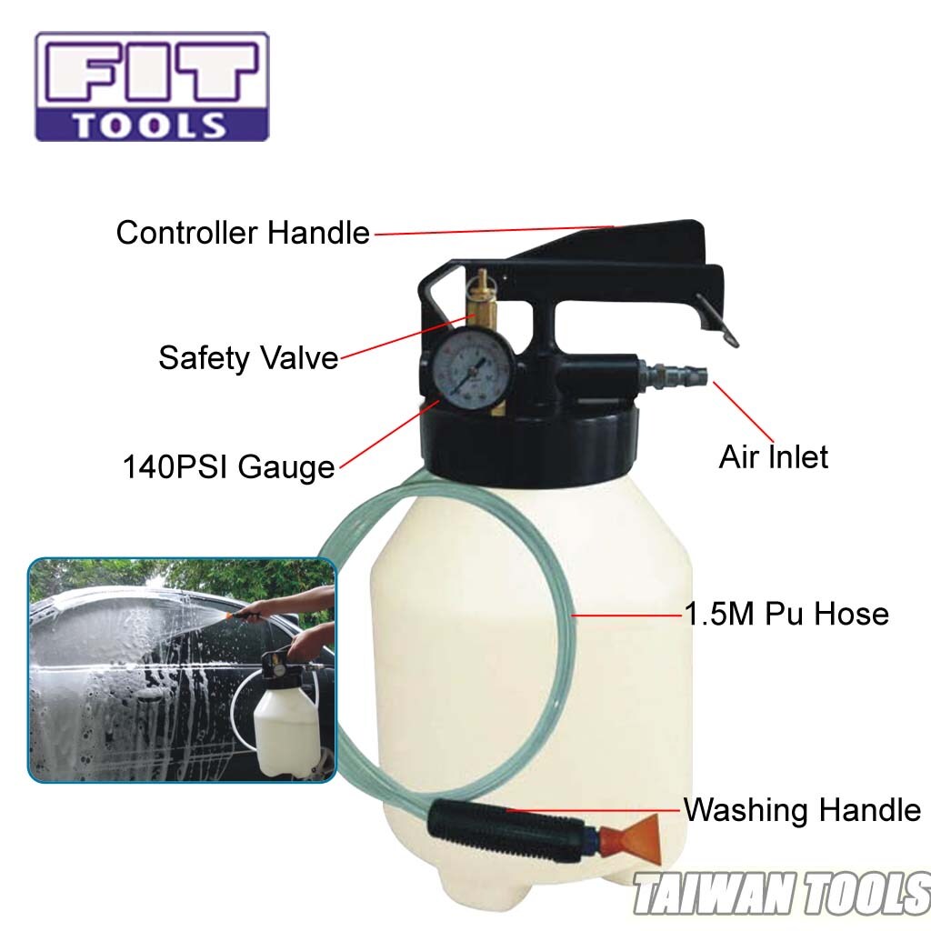 【FIRSTINFO】New PRO Pneumatic / Air Car / Auto Washing Bubble Sprayer ...