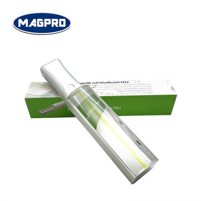 Handheld Bar Magnifier With LED Light For Reading Articles | Taiwantrade
