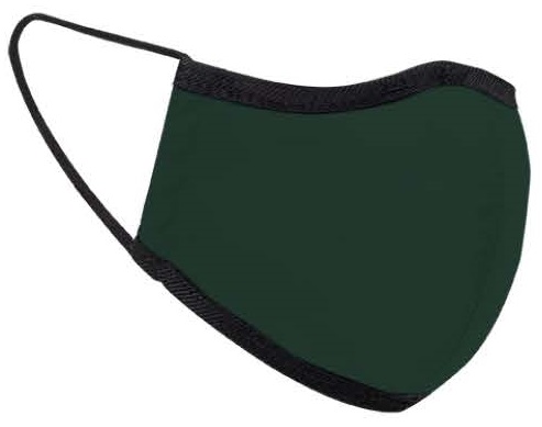 Antibacterial Face Mask_La Mode Graphite Green | Taiwantrade