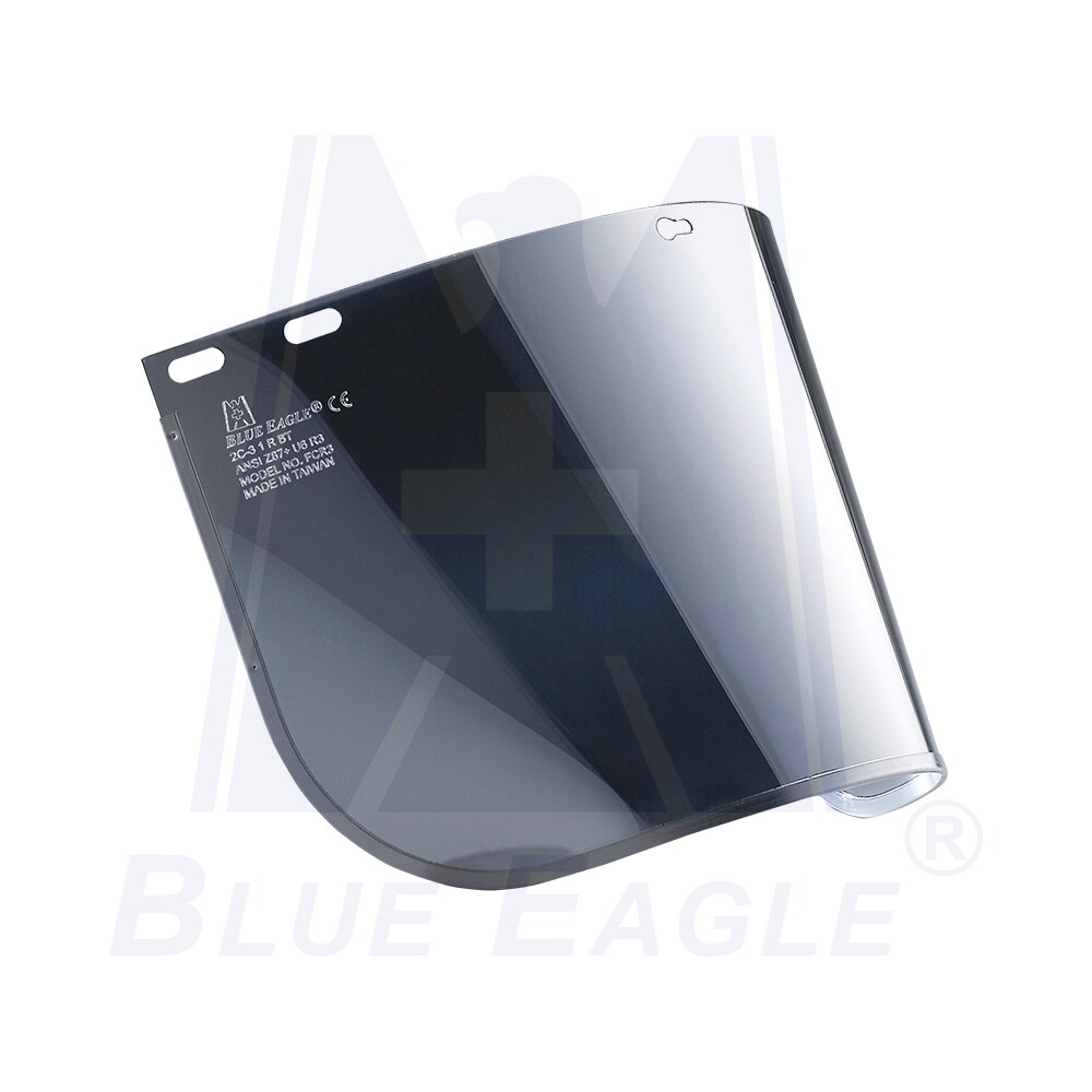 FCR3 Aluminized Face Shield Visor｜Blue Eagle | Taiwantrade