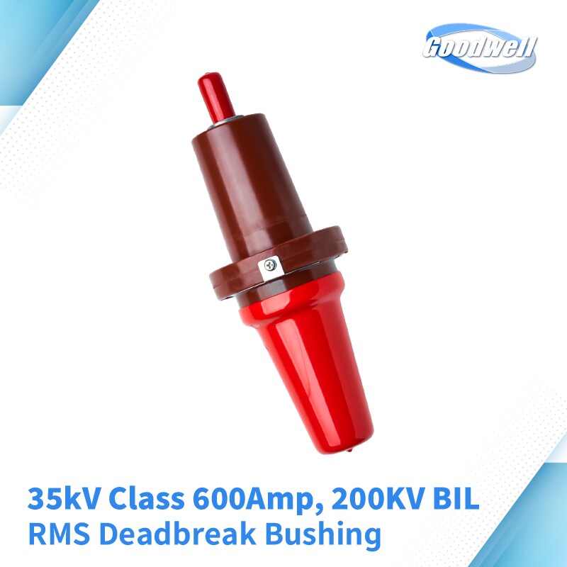 35kV Class 600Amp RMS Deadbreak Bushing, 200KV BIL and Full Wave Crest ...