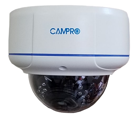 CCTV 2.0MP HD-IP Vandal prool 30M IR POE Dome Camera | Taiwantrade