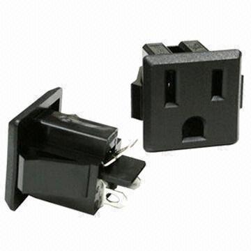 AC Socket with 15A, 125V AC, UL/CSA Marks | Taiwantrade