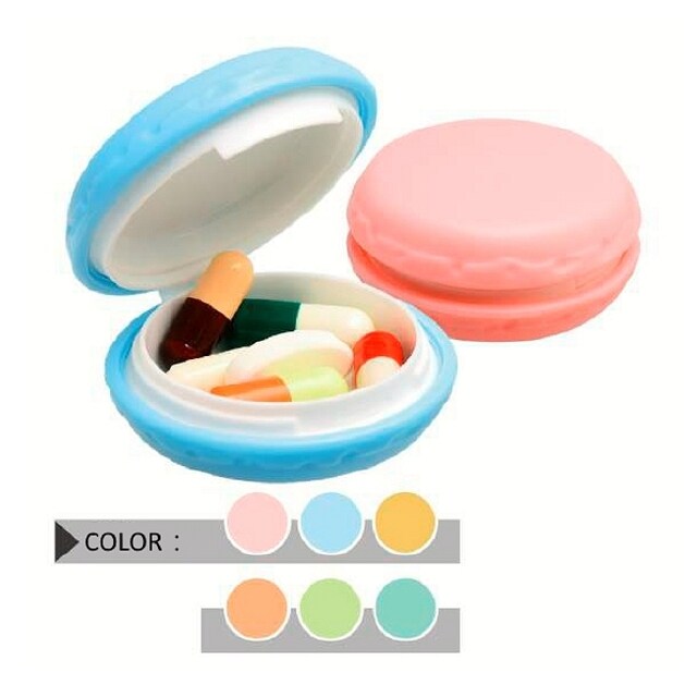 Macaron shaped Pill box | Taiwantrade