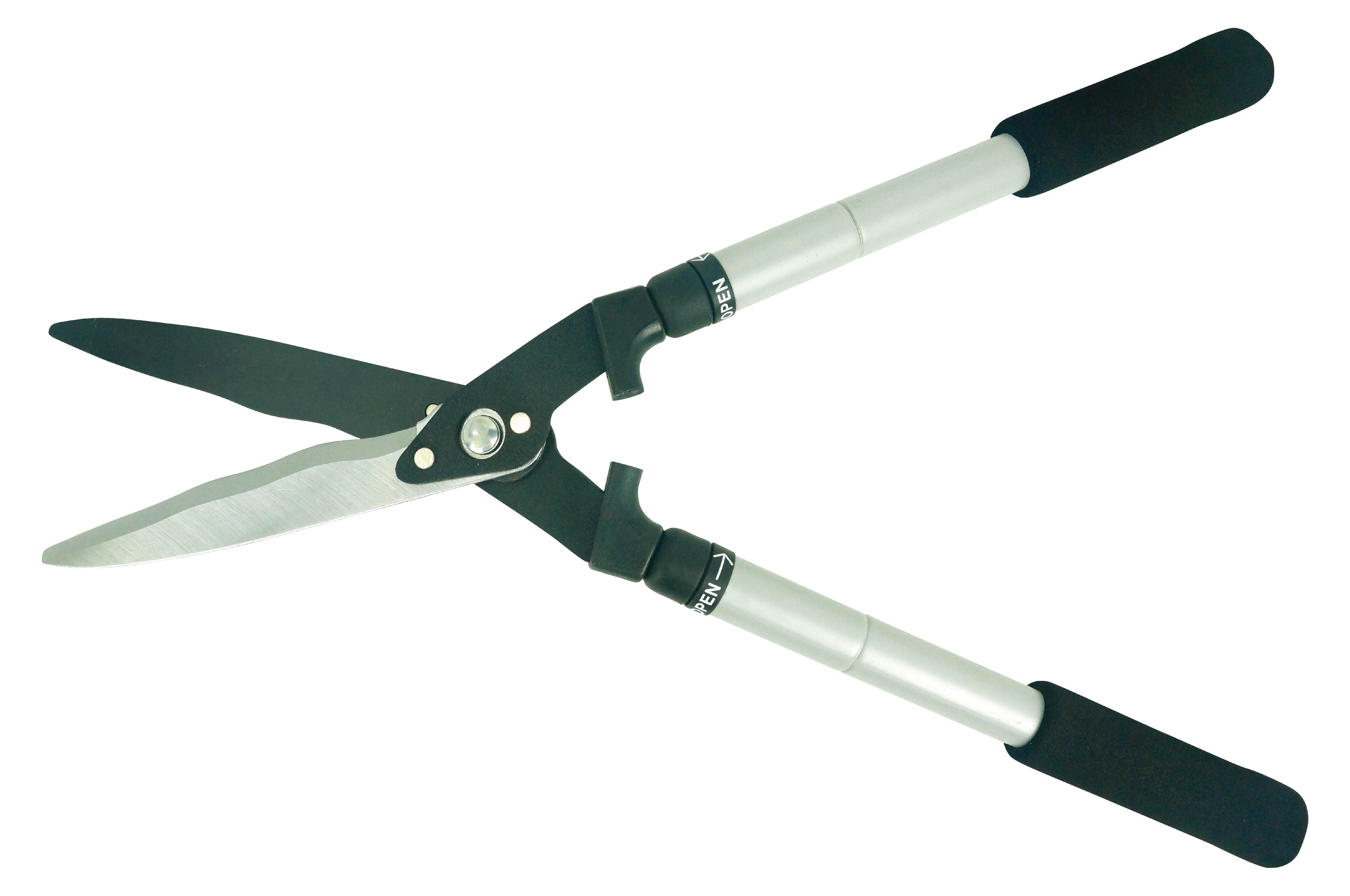 9" WAVY HEDGE SHEARS W/TELE. HANDLE | Taiwantrade.com