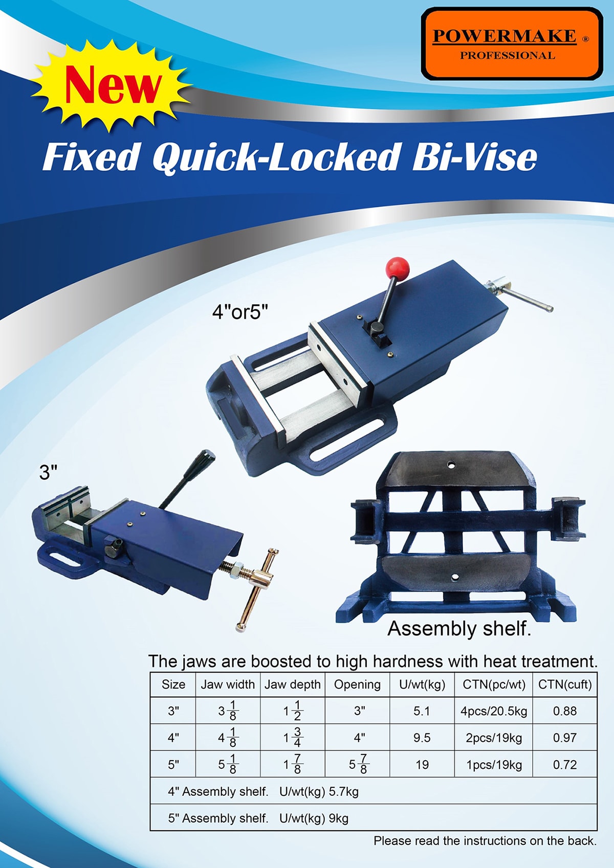 Fixed Quick-Locked Bi-Vice | Taiwantrade