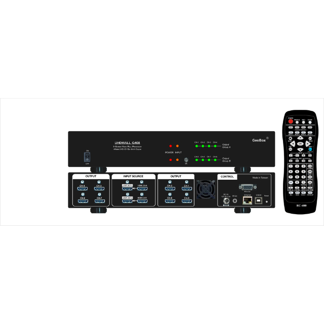 G408 8x CH Video Wall Controller | Taiwantrade.com