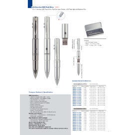 Multi-Functional USB Pen Drive 4 in 1 - USB Flash Drive + Ballpoint Pen ...