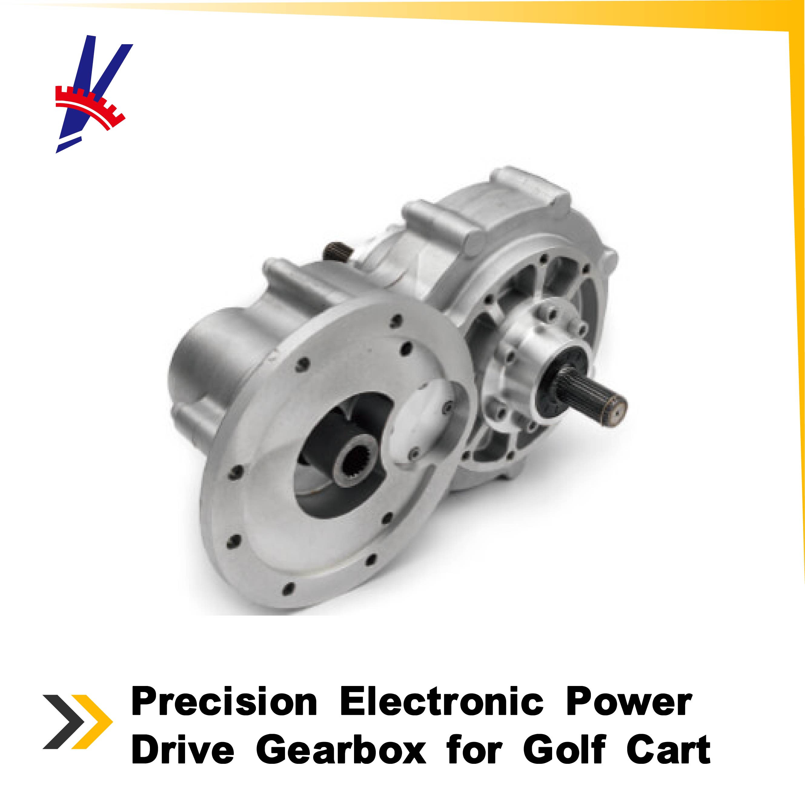 Electronic Power Drive Gearbox for Golf Cart, Precision Gear Mechanism ...