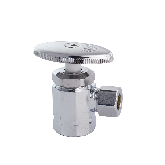Metallic Chrome Finish Multi-Turn Angle Valve | Taiwantrade