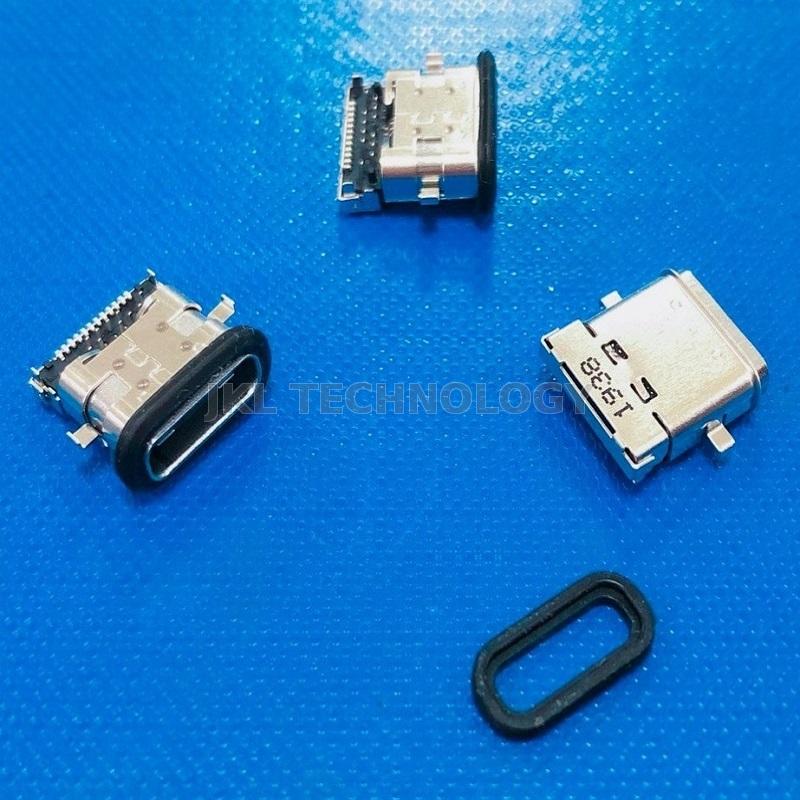 USB3.1 C Type Female 24Pin SMT+DIP Mount Type, IP67 | Taiwantrade