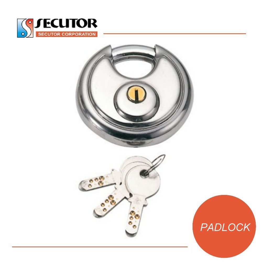 70mm Dimple Key Inox Stainless Steel Disc Lock | Taiwantrade