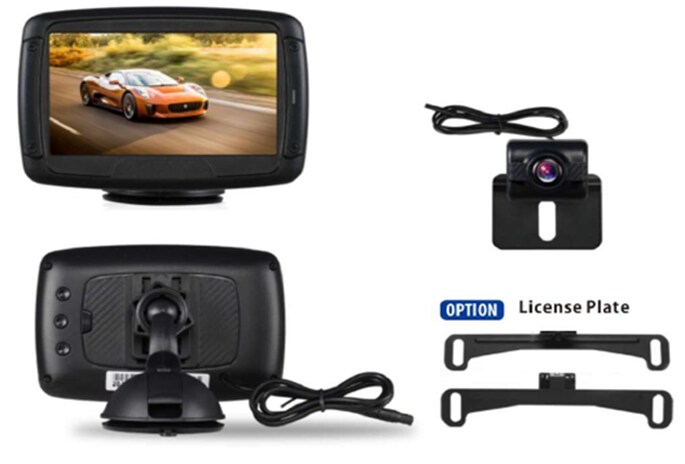 4.3" Wireless monitor & camera backup system | Taiwantrade