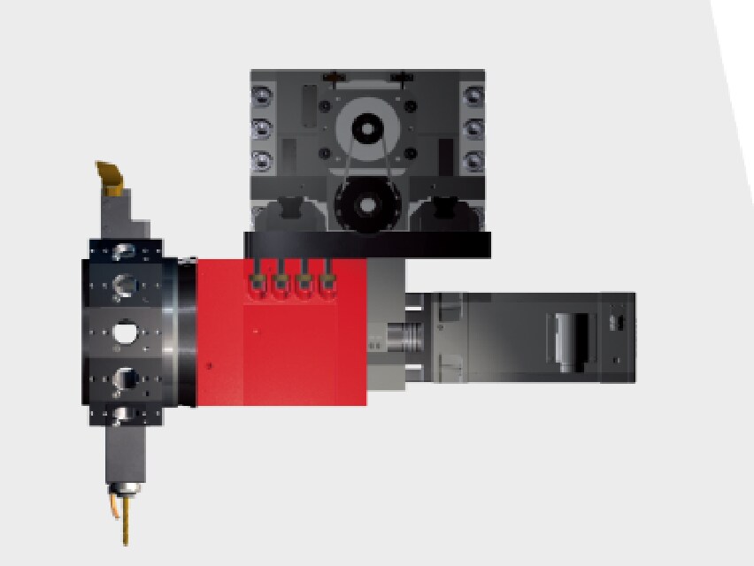 Single motor driven turret with Y axis | Taiwantrade