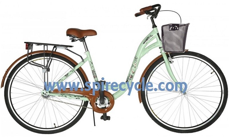 Steel l City Bike | Urban Bike | Dutch Bike | Lady Bike | 6 Speed | 26 ...