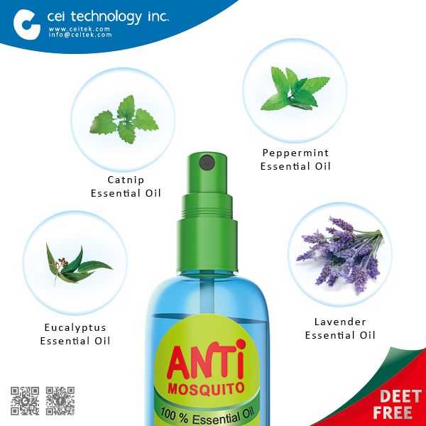 ECO FRIENDLY Anti Insect High Effect Natural Mosquito Repellent Spray ...