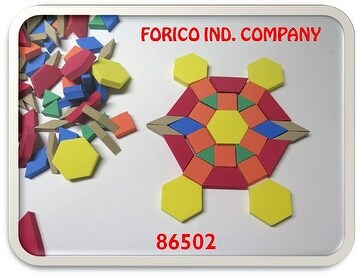 EVA Floor Pattern Blocks - set of 49 | Taiwantrade