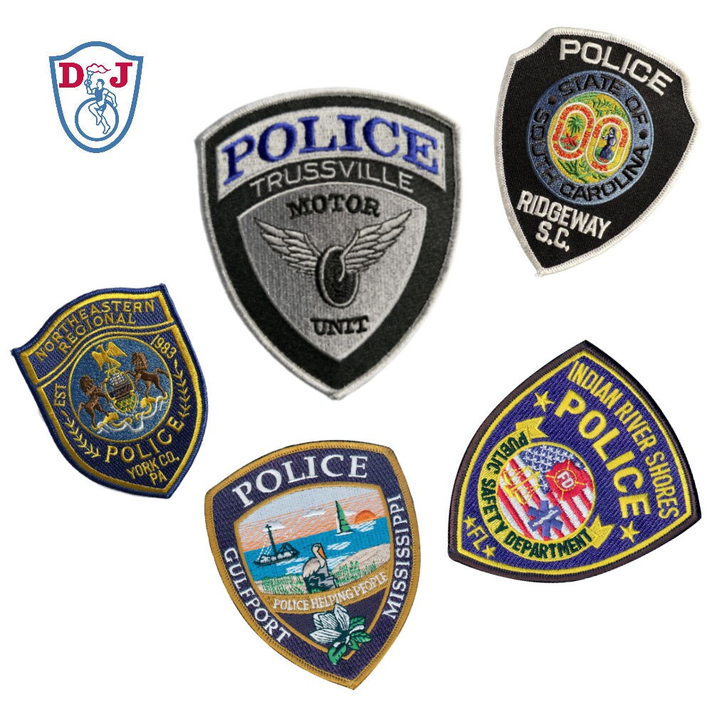 Embroidery Police Sheriff Patch | Taiwantrade.com