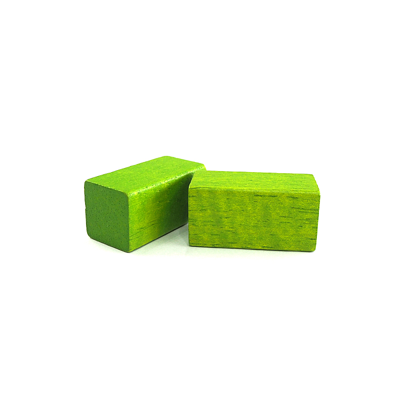 Green Rectangular Wood Building Blocks | Taiwantrade