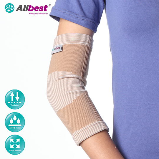 Cotton Elastic Elbow Support | Taiwantrade