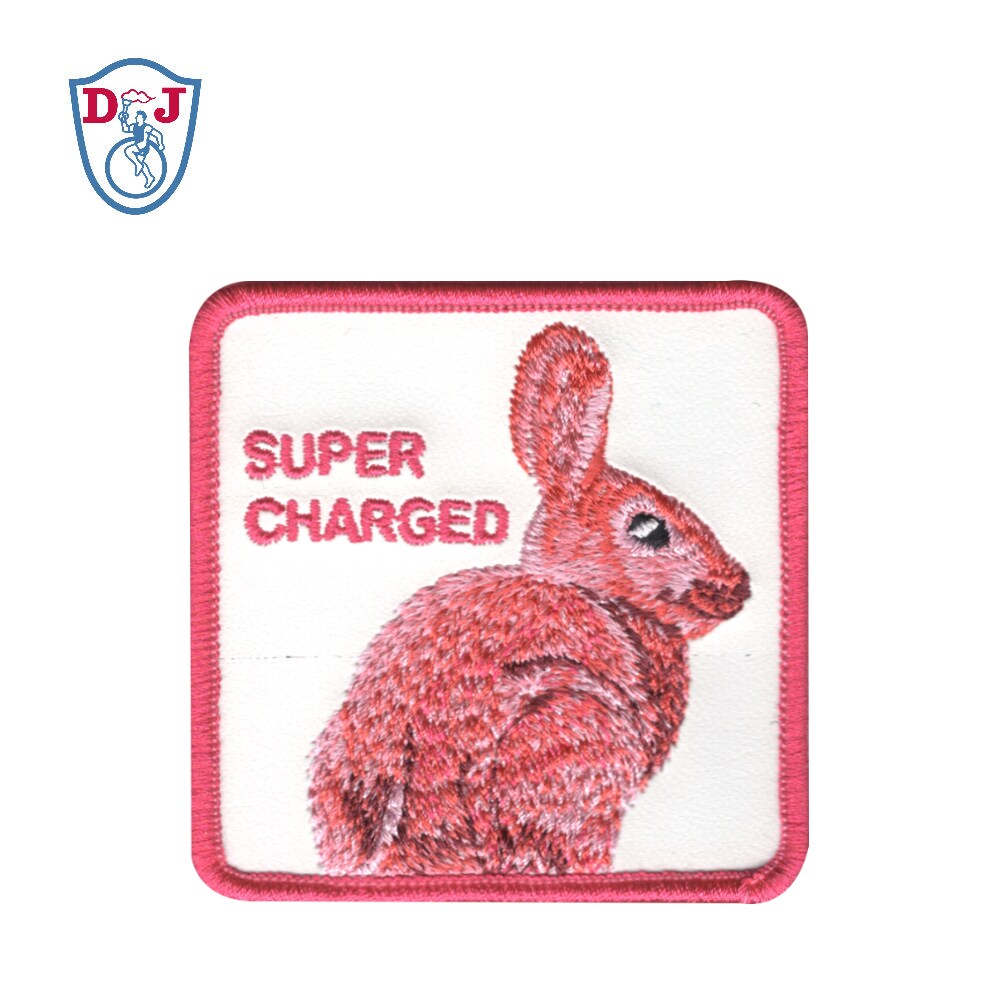 Iron On Custom Embroidery Rabbit Bunny Patches | Taiwantrade