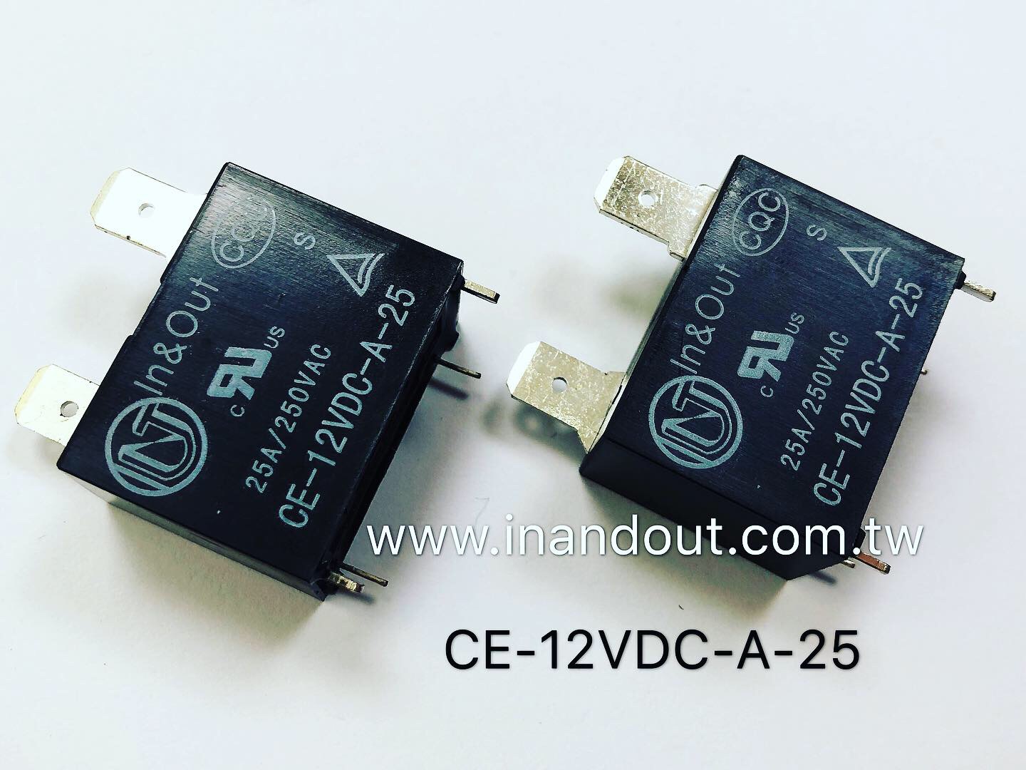 High Current Power Relay 25Amp A/C relay Motor Switching In & Out Relay ...