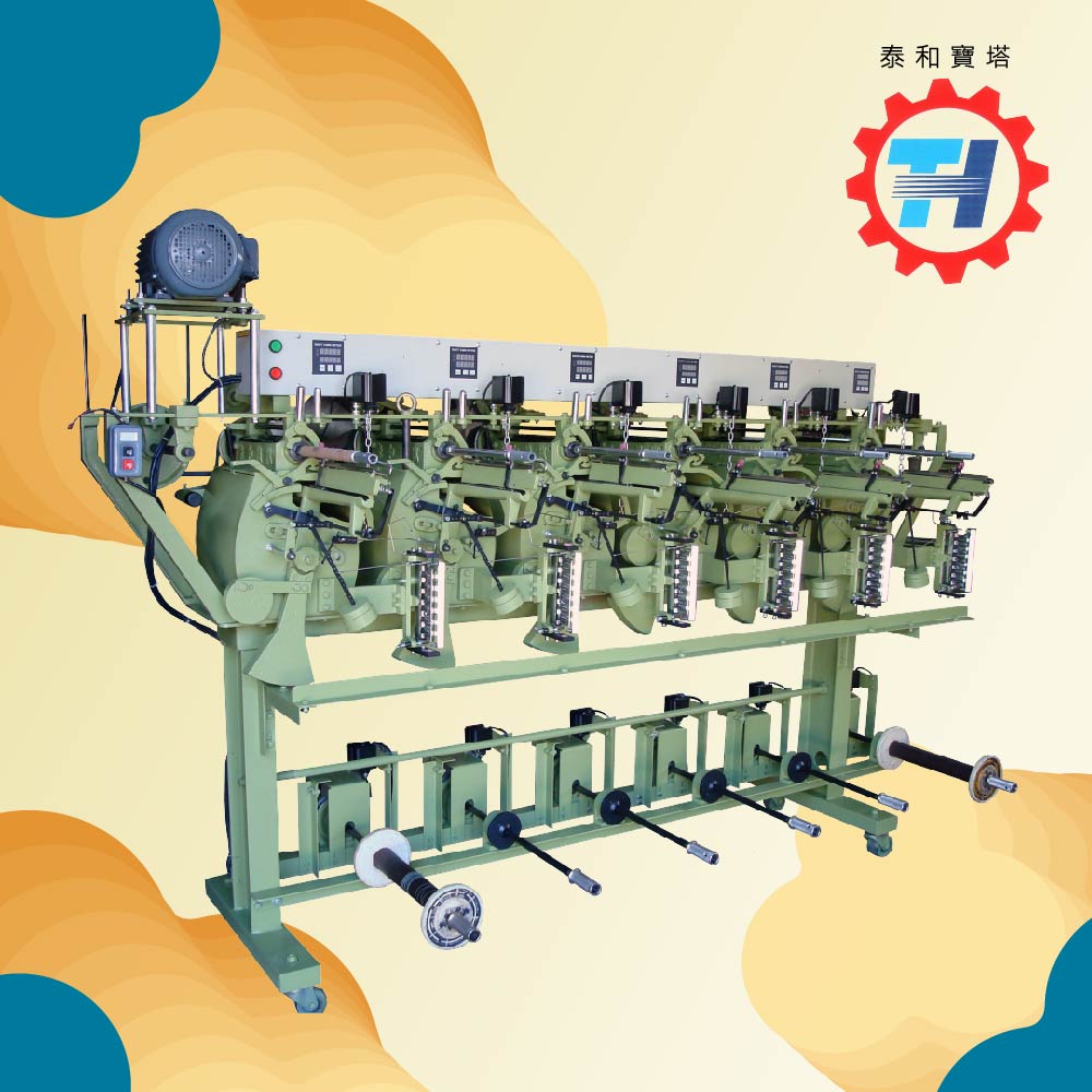 Hemp rope or flax rope used cross winding machine | Taiwantrade.com