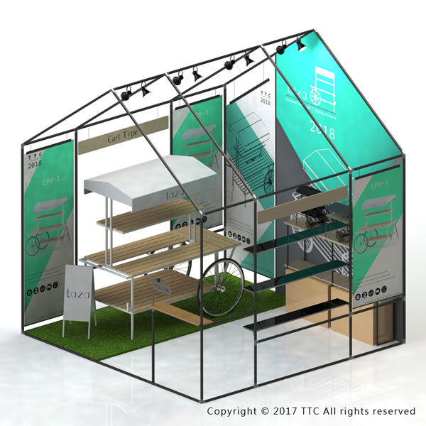 Modularization Arch Booth 3x3m | Taiwantrade