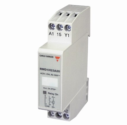 Hybrid Relay 1-Phase Solid State Relay with electromechanical bypass relay