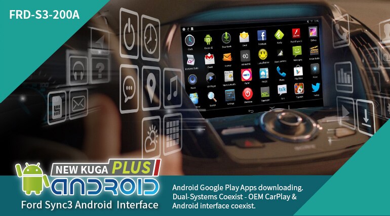 Ford SYNC3 Android Interfaces | Taiwantrade