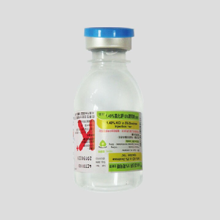 1.49% KCl in 5% Dextrose Inj. | Taiwantrade