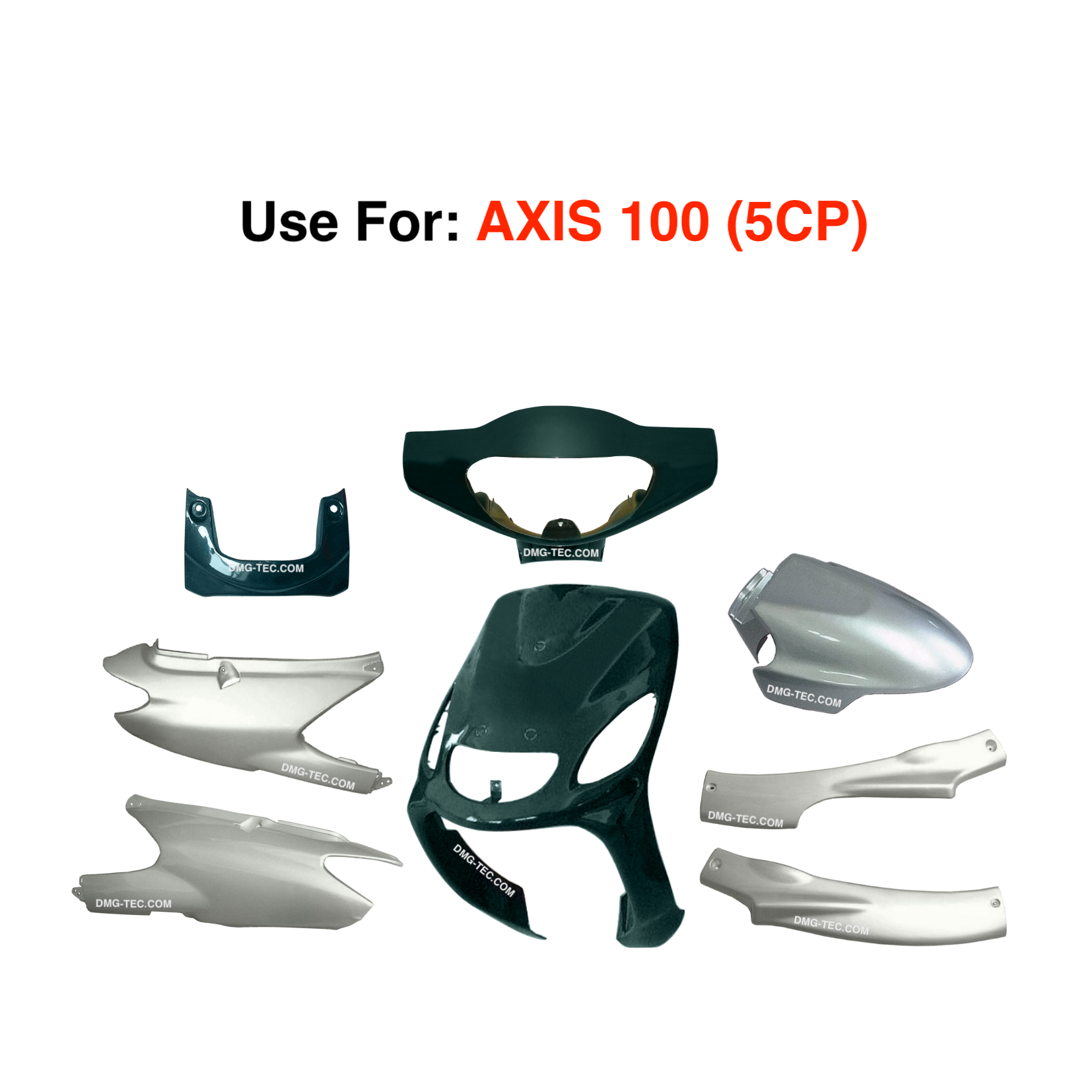 Plastic Fairing Kit Use For AXIS 100 (5CP) - DMG | Taiwantrade