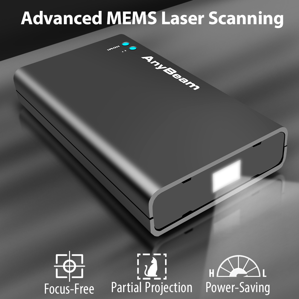 AnyBeam Mini Portable Laser Projector | Taiwantrade