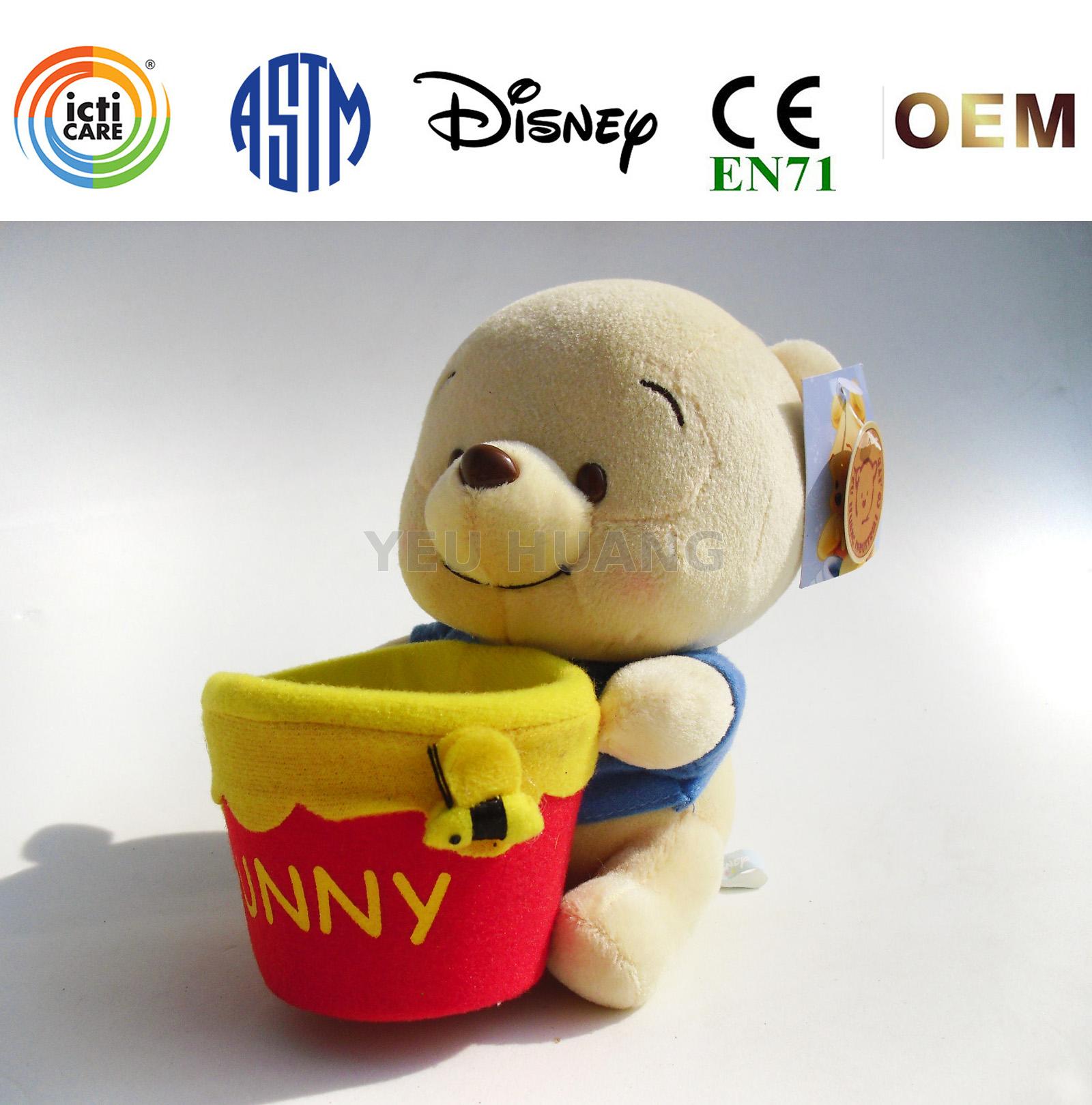 Custom OEM winniethepooh bear license plush stuffed animal toy ...