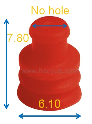 282081-1 (HY1169-R) Wire seal; Wire Seals For Connector, Dummy Plug ...
