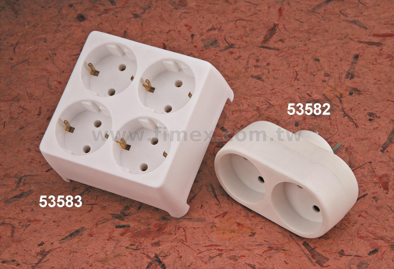 SCHUKO PLUG TO MULTI-OUTLET ADAPTOR | Taiwantrade