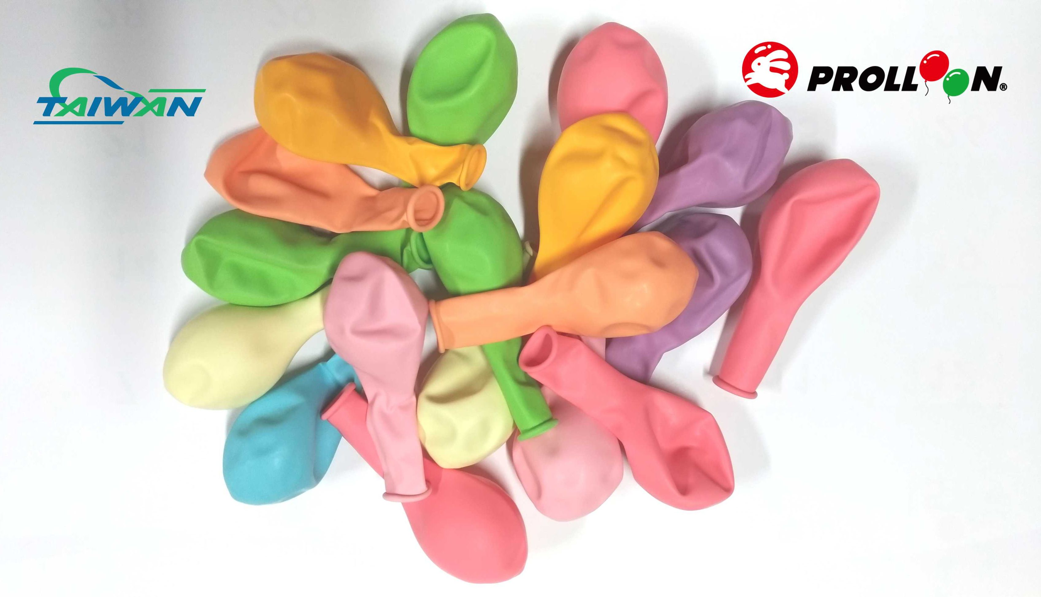 12" Rainbow balloons rubber balloons latex balloon assorted colors ...