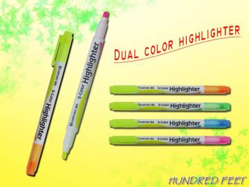 NO732TW Dual Color Highlighter | Taiwantrade