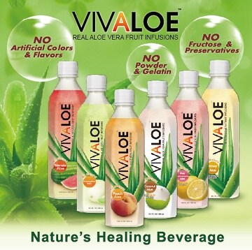Vivaloe Real Aloe Vera Fruit Infusions | Taiwantrade