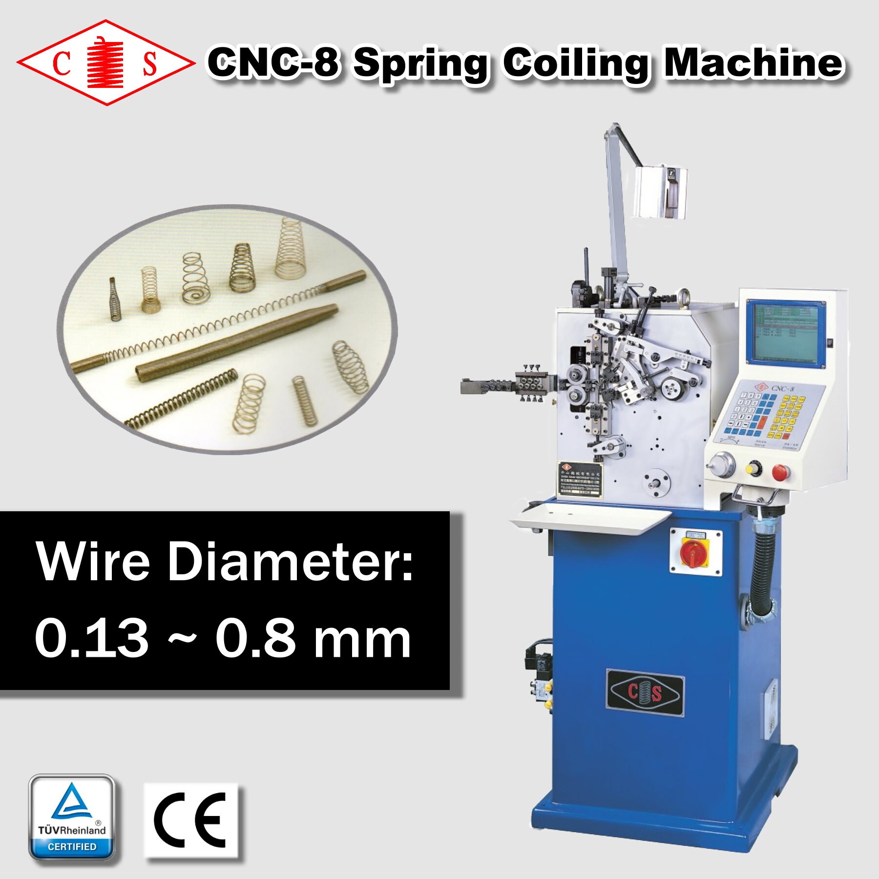 CNC-8 Compression Coil Spring | Taiwantrade.com