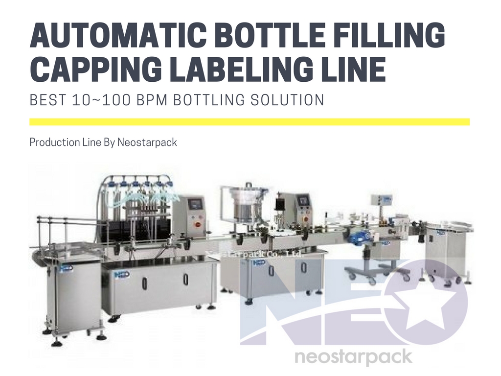 Auto Bottle Filling Capping Labeling Production Line | NEOSTARPACK CO., LTD.