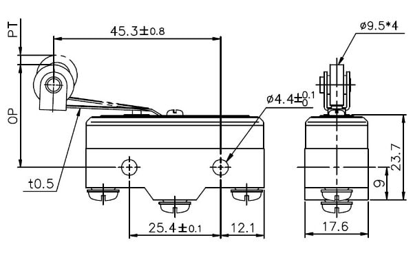 TEND天得微動開關TM-1303-2-可鑫科技股份有限公司