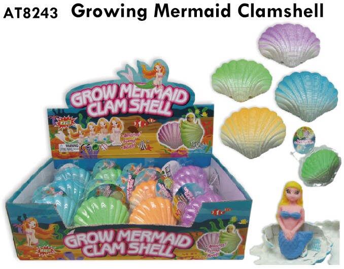 Growing Mermaid Clamshell | Taiwantrade