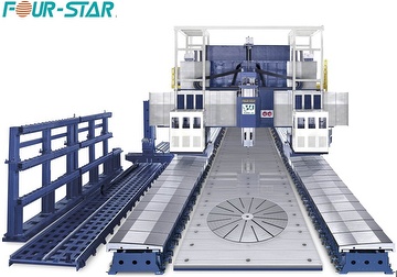 5F W-type Sliding Columns Machining Center | Taiwantrade