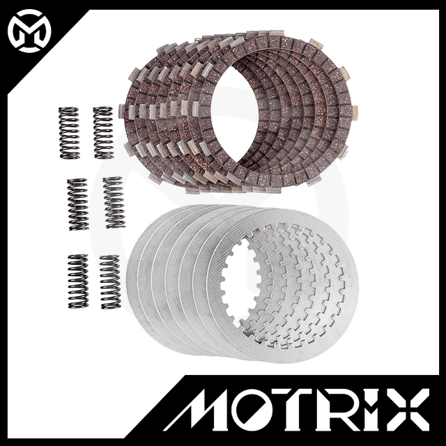 Motorcycle Clutch Friction Plate Set With Spring For HONDA CRF450 R2/R3 ...