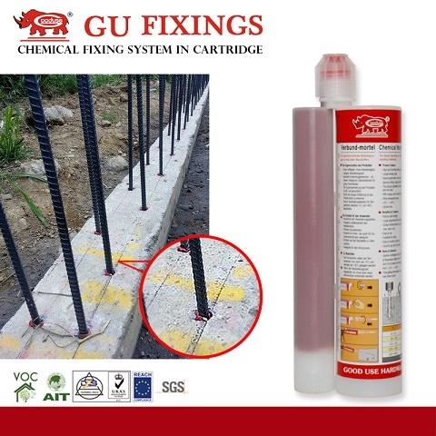 400ml Dual Component Cartridges Threaded Rod Epoxy Anchors