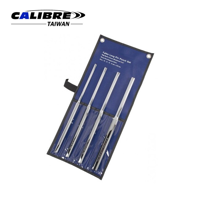 TAIWAN CALIBRE 10-16mm 4PC 350mm Extra Long Parallel Pin Punch Set ...