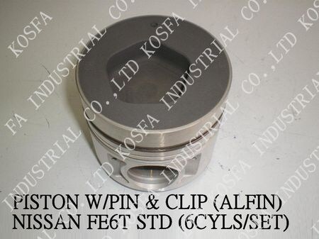 Piston Set STD for NISSAN FE6 (12010-Z5968) | Taiwantrade