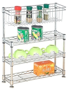 Kitchen Storage Rack With Adjustable Foot | Taiwantrade