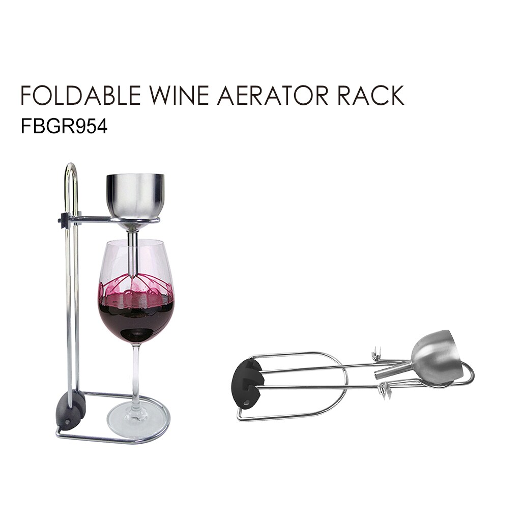 FOLDABLE WINE AERATOR RACK | Taiwantrade